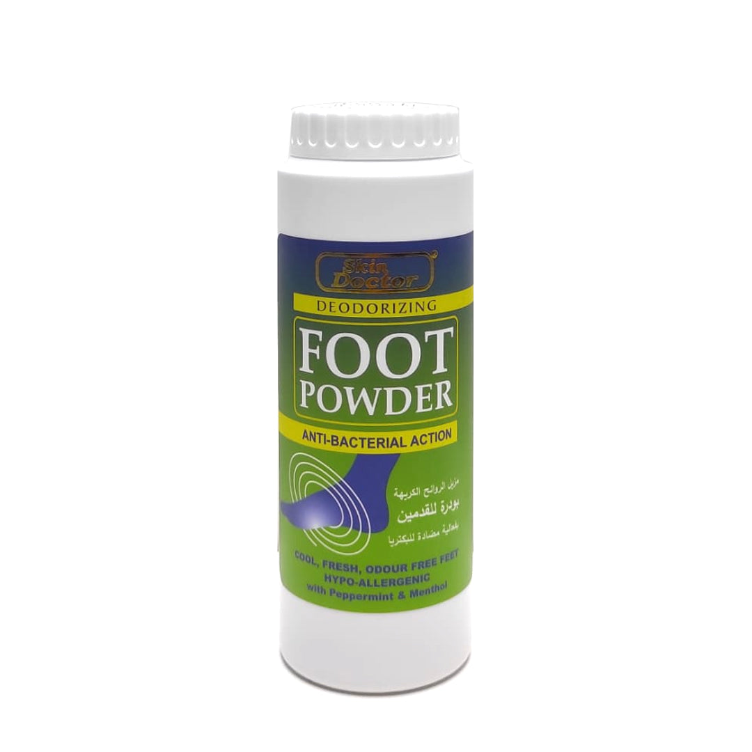 Skin Doctor Deodorizing Foot Powder Anti-Bacterial Action - 75g – Sige ...