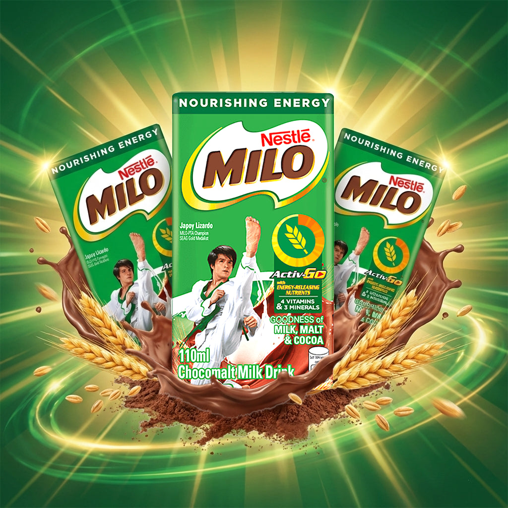 Nestlé MILO Activ-Go Chocomalt Milk Drink – 110ml (3 PCS COMBO) – Sige ...
