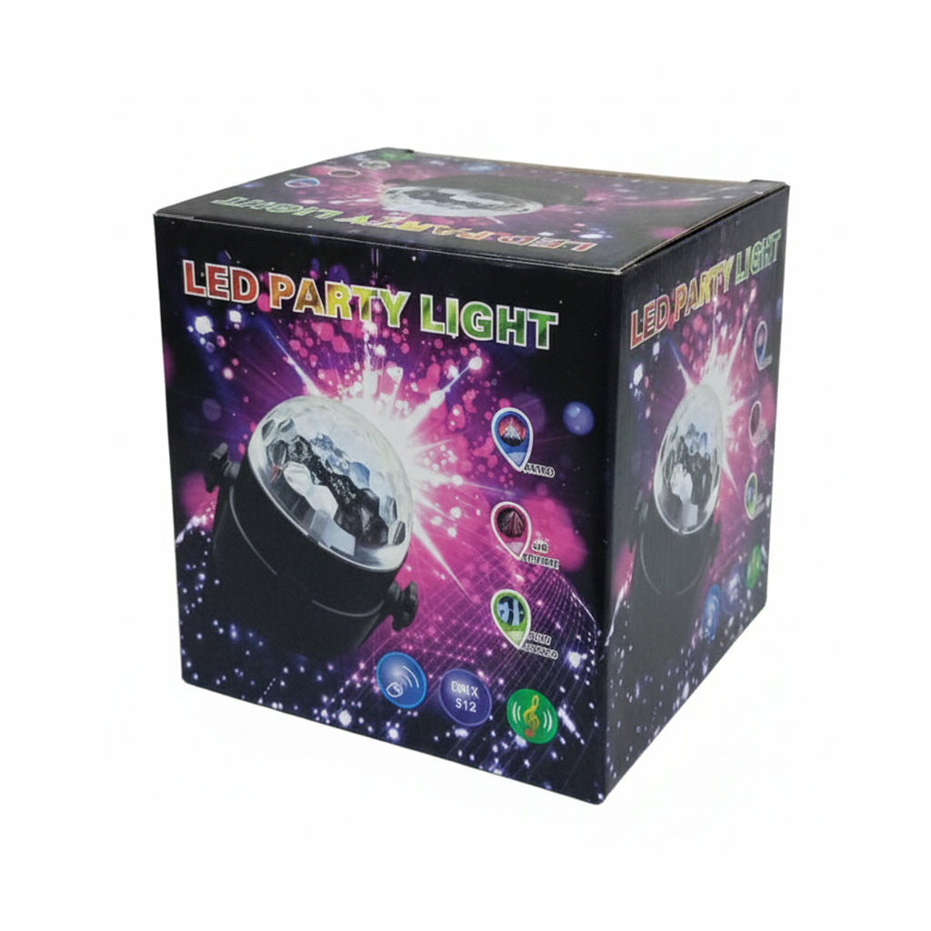 LED Disco Laser Ball with Remote Control – RGB Party Light – Sige Mart UAE