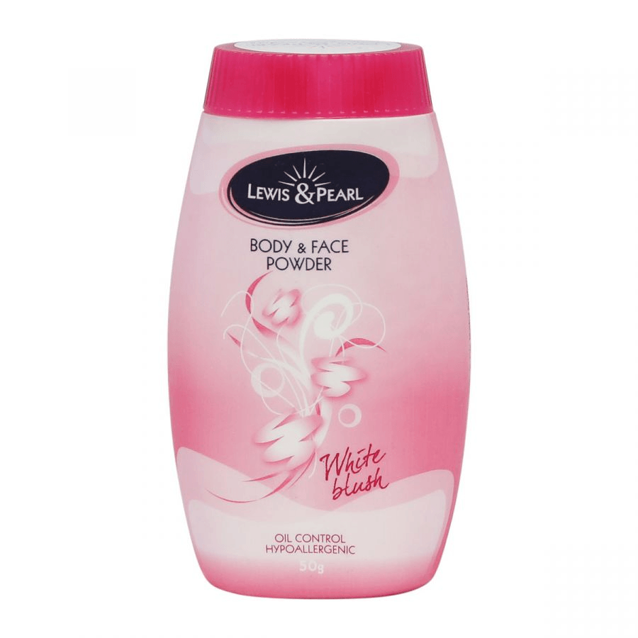 Lewis & Pearl White Blush Body & Face Powder - 50g – Sige Mart UAE