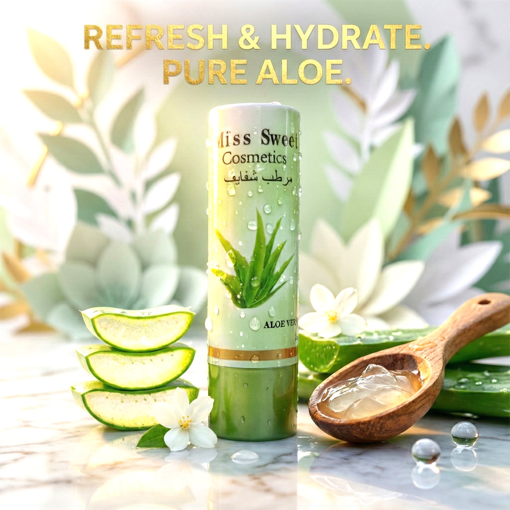 Miss Sweet Cosmetics Aloe Vera Lip Balm – Sige Mart UAE