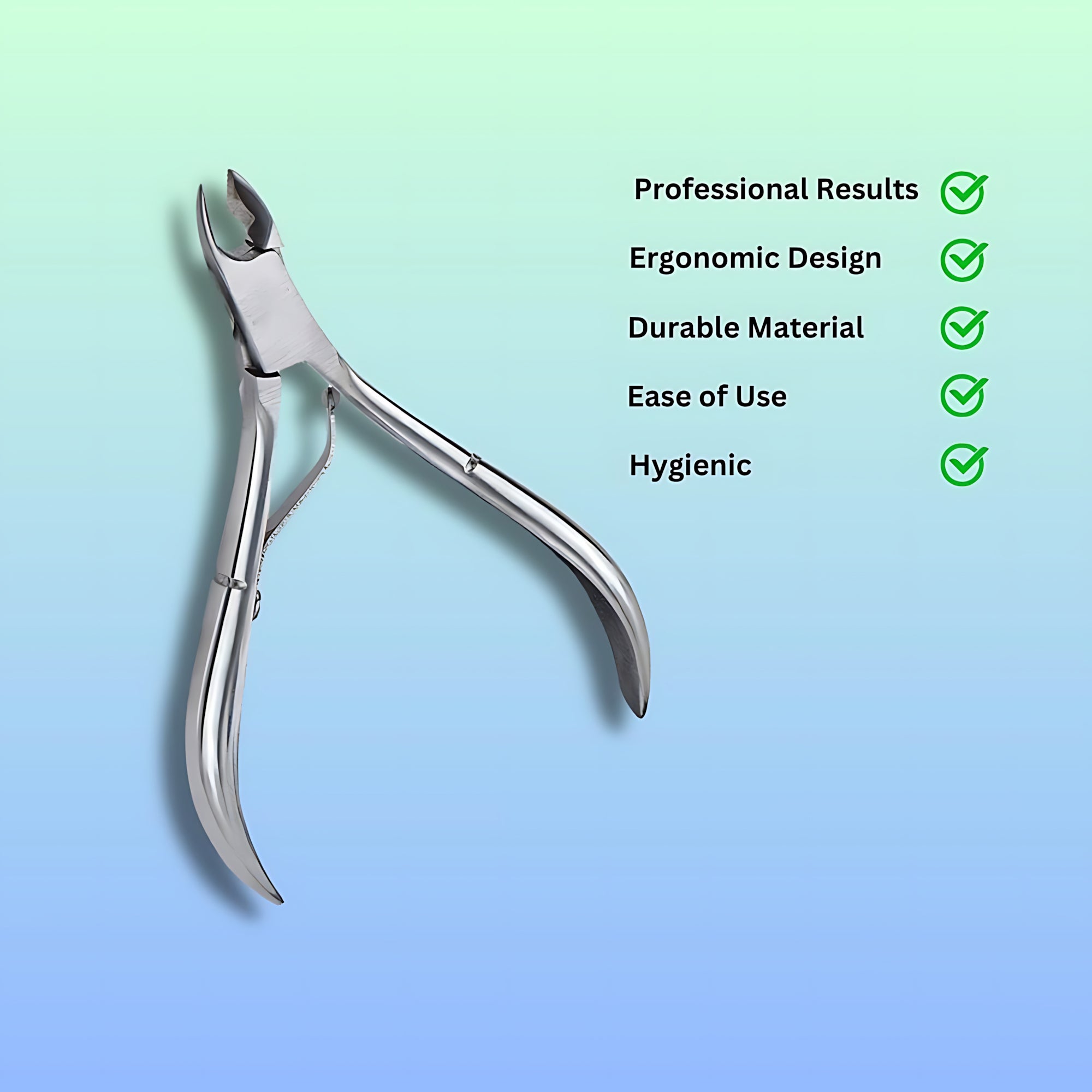 DX Nails Professional Cuticle Nipper – Pre-Sharpened Stainless Steel ...