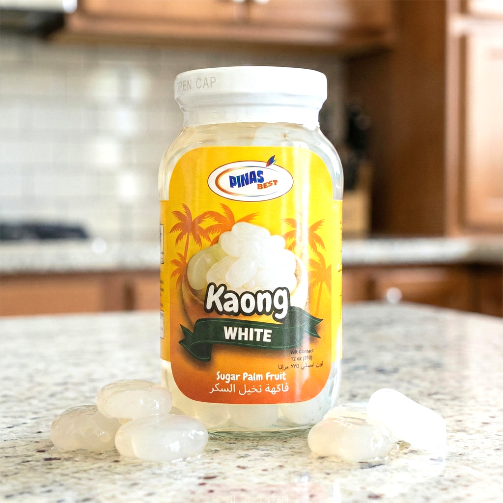 Pinas Best Kaong White – Sugar Palm Fruit in Syrup (340g) – Sige Mart UAE