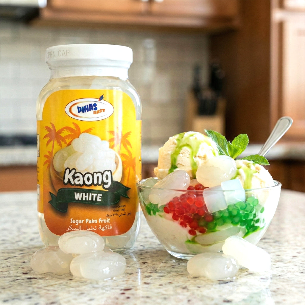 Pinas Best Kaong White – Sugar Palm Fruit in Syrup (340g) – Sige Mart UAE